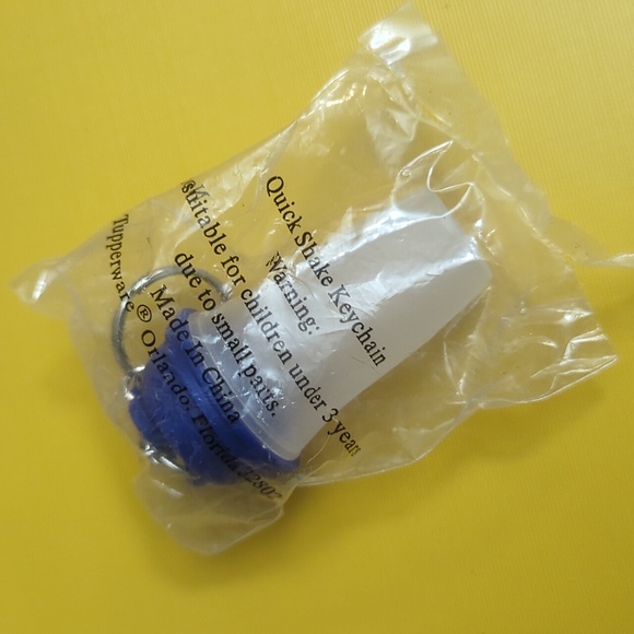 Vintage | Accessories | Tupperware Miniature Shaker Cup Keychain New In ...